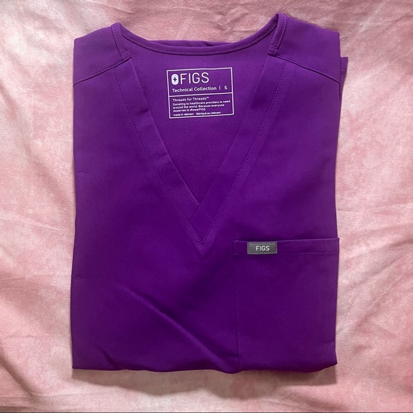Figs | Tops | Figs Magic Purple Catarina S | Poshmark